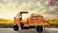 China Water-Cooling Engine 250cc Semi Cabin Motorized Cargo Tricycle for Your Business for sale