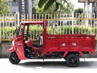 China 800W DAYANG Semi Cabin Cargo Tricycle with 250cc Engine and Hydraulic Strut Motorcycle for sale