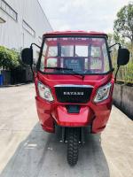 China 800W DAYANG Semi Cabin Cargo Tricycle with 250cc Engine and Hydraulic Strut Motorcycle for sale
