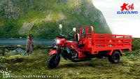 China DAYANG 300cc Motorcycle Tricycle 5 3 Rear Spring Leafs Open Body Type Red Cargo Adult for sale