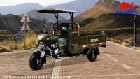 China Semi-floating Rear Axle 200cc 250cc 300cc Heavy Loading Truck Tricycle with Semi Cabin for sale