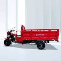 China DAYANG Heavy Loading 3-Wheel Motorcycle with Red Body Type and Full Floating Rear Axle for sale