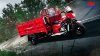 China DAYANG 200CC Lifan CCC Origin Red Heavy Loading Truck Tricycle with Super Cold Engine for sale