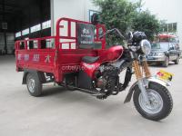 China Red Tricycle 200cc Three Wheel Motorcycle Moto Taxi with 1000kgs Loading Capacity for sale