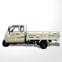 China 800CC Heavy Type Tuk Tuk Cargo Carrier Tricycle with Closed Cabin and 10L Capacity for sale