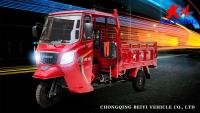 China Smooth Riding 250CC/300CC/350CC Semi Cabin Tricycles with Powerful Engine and Drum Brake for sale