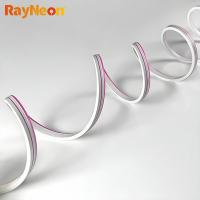 China 06*13mm Silicone Flexible LED Neon Tube IP65 Anti Drop Side Emitting Flexible LED Neon Strip Lights for sale
