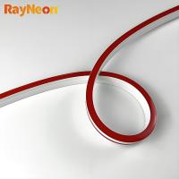 China Side View Silicone Neon Tube 08*16mm Red LED Strip Lights IP67 Waterproof Customized for sale