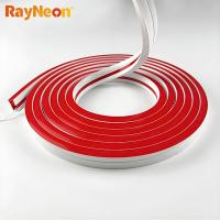 China Side View Silicone Neon Tube 08*16mm Red LED Strip Lights IP67 Waterproof Customized for sale