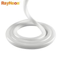 China 13*13mm Outdoor LED Neon Lights Overhead View Semi Circular LED Neon Silicone Tube for sale