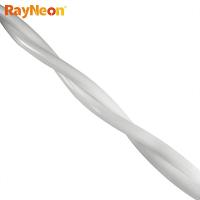 China 13*13mm Outdoor LED Neon Lights Overhead View Semi Circular LED Neon Silicone Tube for sale