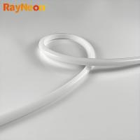 China 13*13mm Outdoor LED Neon Lights Overhead View Semi Circular LED Neon Silicone Tube for sale
