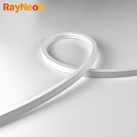 China Anti Yellowing Silicone Neon Tube 15*10mm Side View LED Strip Customized Color And Length for sale