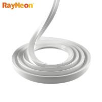 China Fan Shaped Neon Light Silicone Tube 16 * 16mm Positive Light IP67 Waterproof Customized for sale