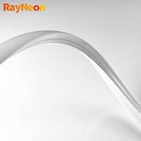 China Fan Shaped Neon Light Silicone Tube 16 * 16mm Positive Light IP67 Waterproof Customized for sale