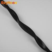 China Full Black Outdoor LED Neon Strips 13*5mm Waterproof Flexible RGB LED Neon Light Strip for sale