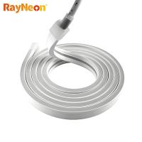 China 04*08mm Silicone LED RGB Neon Flex Light 24V IP67 Waterproof For Home Hotel Decoration for sale