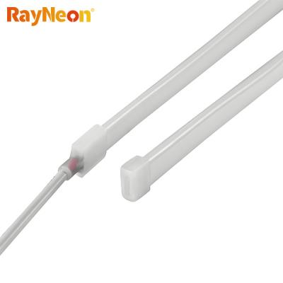 China Flexible RGB LED Neon Sign 04*12mm Silicone Side View LED Neon Flex 5m 50m 100m 8W 12V 24V for sale