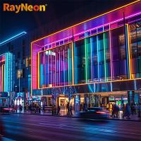 China 06*13mm IP65 Waterproof Neon Lights 12V Silicone Side View RGB LED Neon Flex Strip Light for sale