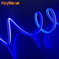 China 06*13mm IP65 Waterproof Neon Lights 12V Silicone Side View RGB LED Neon Flex Strip Light for sale