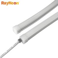 China IP67 Waterproof Neon Lights 24V 16*16 SMD2835 Flexible Colorful RGB LED Neon Rope Light for sale