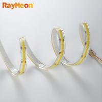 China Outdoor Swimming Pool IP68 PU Neon Flex Light DC12V / 24V Waterproof LED Neon Flex Strip for sale