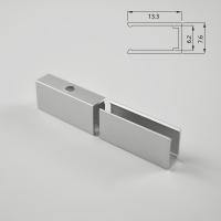 China Silver Flexible Silicone Neon Light Accessories 06*12 slotted / exposed buckle installation for sale