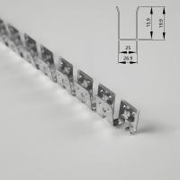 China Silver Flexible Silicone Neon Light Accessories 06*12 slotted / exposed buckle installation for sale
