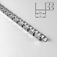 China Silver Flexible Silicone Neon Light Accessories 12*10 12*12 12*15 for sale