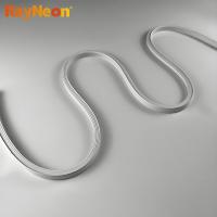 China Silicone LED Strip Light Cover 10*10mm Indoor Flexible LED Strip Cover With Neon Border for sale