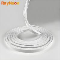 China 12*12mm White Silicone Cover For LED Strip Light Casing 5mm / 6mm Board Width for sale