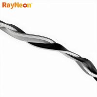 China 20*10mm Silicone LED Strip Cover Flexible With Neon Border for sale