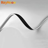 China 20*10mm Silicone LED Strip Cover Flexible With Neon Border for sale