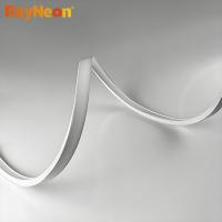 China Anti Yellowing Silicone Cover For LED Light Strip Indoor Lighting 20*14mm for sale