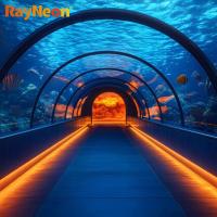 China 10 * 10 Neon LED Silicone Light Strip 180 Degree Flexible Waterproof Neon Strip Lights for sale