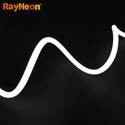 China Outdoor Flexible Silicone Neon Strip Light 180 Degree Circular Waterproof LED Neon Lights for sale