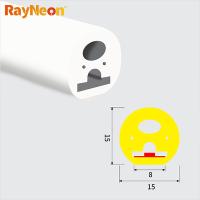 China LED Silicone Neon Strip 180 Degree Waterproof Circular Outdoor Flexible LED Neon Light for sale
