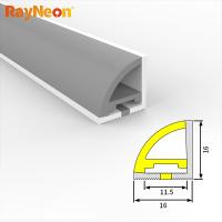 China 16*16 Low Voltage Silicone LED Light Strip Right Angle Waterproof 90° Curved Line Light for sale