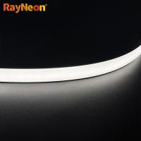 China Fan Shaped Silicone Neon Strip Light Waterproof Flexible 90 Degree Curved LED Strip Light for sale