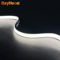 China Fan Shaped Silicone Neon Strip Light Waterproof Flexible 90 Degree Curved LED Strip Light for sale