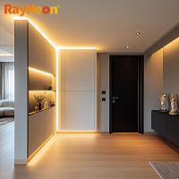 China 12mm Width Flexible LED Strip Light IP65 Waterproof For Staircase Indoor Decoration for sale