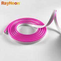 China 06*13mm Silicone Flexible LED Neon Tube IP65 Anti Drop Side Emitting Flexible LED Neon Strip Lights for sale