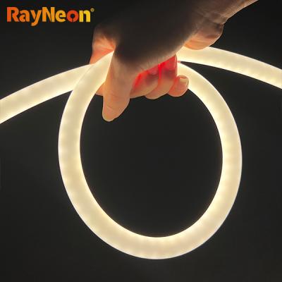 China Outdoor Indoor LED Circular Neon Light Flex 360° IP67 Flexible Silicone Neon Strip for sale