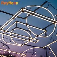 China Outdoor Indoor LED Circular Neon Light Flex 360° IP67 Flexible Silicone Neon Strip for sale