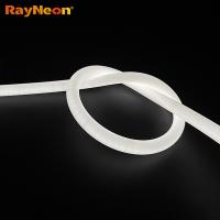 China Circular Silicone Neon LED Strip Lights IP67 Waterproof 360 Degree Flex Neon Light Profile for sale