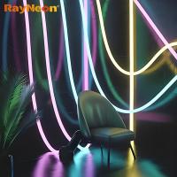 China Silicone Circular Neon LED Flex 360° IP67 Waterproof Neon Flex Light Strip 5mm Width for sale