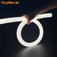 China UV Resistant Silicone Circular LED Neon Flex 360° IP67 Flexible Neon LED Strip Light for sale