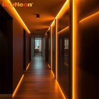 China DC24V COB Neon Light RGB LED Strip 5m Roll For Room Ceiling IP67 Waterproof for sale