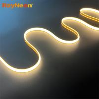 China D Shaped Flexible 8mm Wide COB Neon LED Strip Silicone Waterproof Embedded LED Light Strips for sale