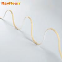 China D Shaped Flexible 8mm Wide COB Neon LED Strip Silicone Waterproof Embedded LED Light Strips for sale
